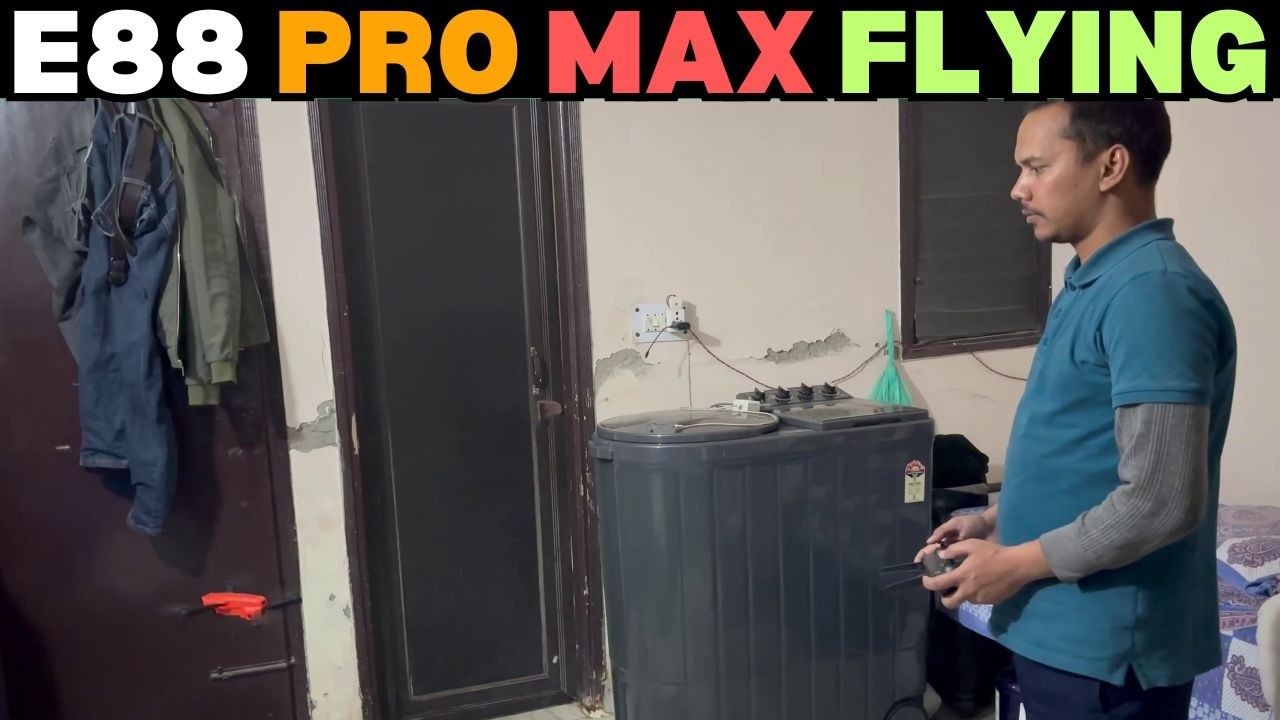 How To Fly E88 Camera Drone | How To Fly a Drone | E88 pro max drone ...
