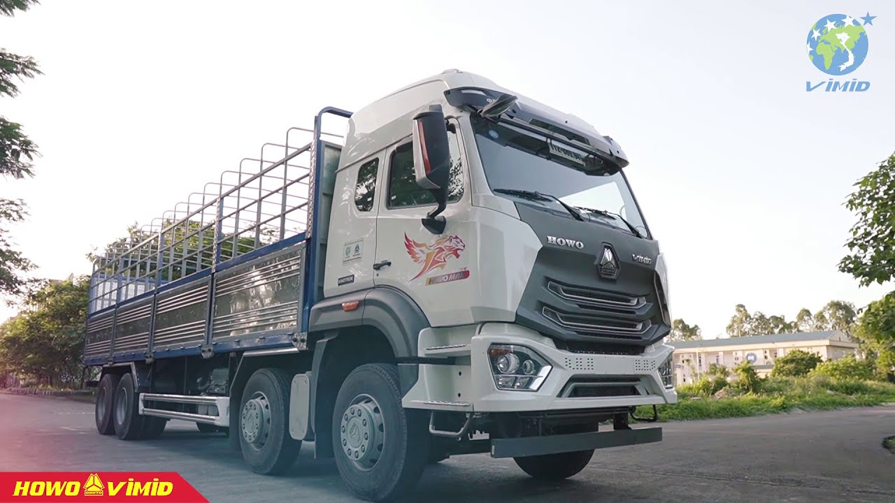 [Review] Xe tải HOWO MAN VX350 nhập khẩu 4 chân – Sự khác biệt từ động ...