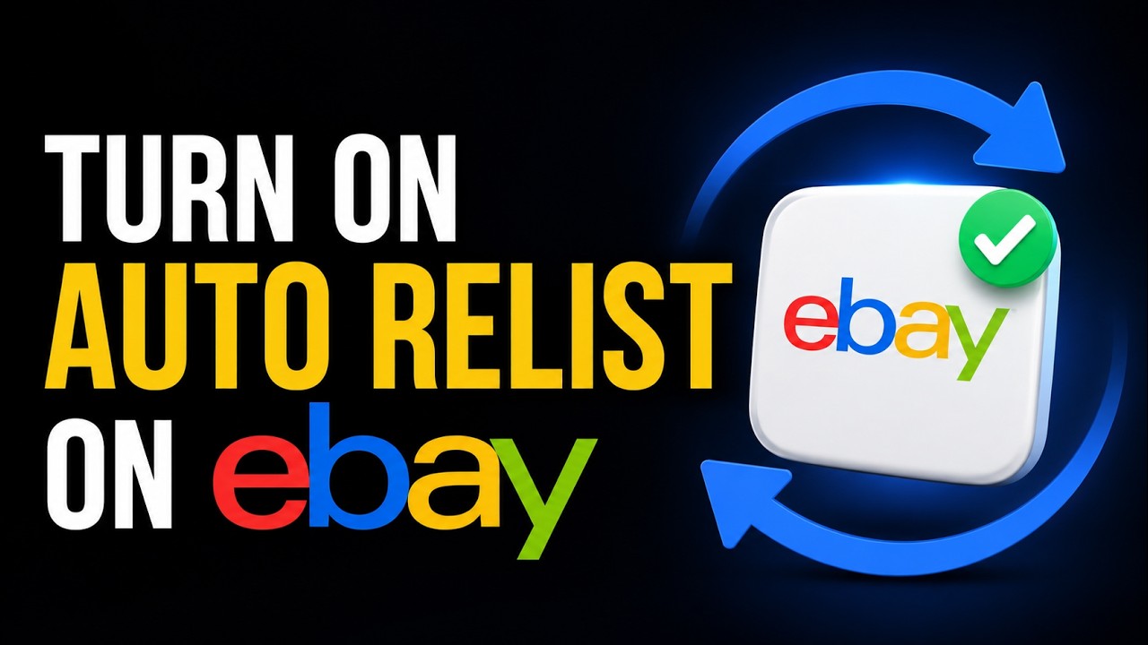 How to Turn on Auto Relist on eBay: Auction & Fixed Price | Setting Up ...