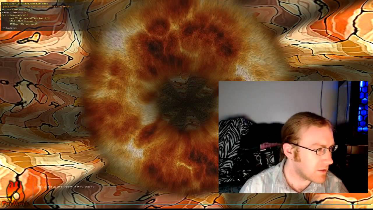 Furry Donut Test of GTX 980Ti Video Card -- It's a beast! - YouTube