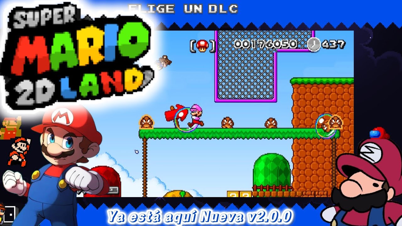 Super Mario 2D Land v2.0.0 Ya esta aquí Showcase (Fangame) - YouTube