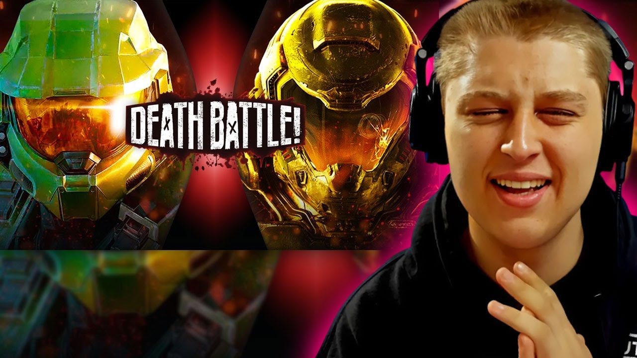 Master Chief VS Doom Slayer Halo VS Doom | DEATH BATTLE! (REACTION ...