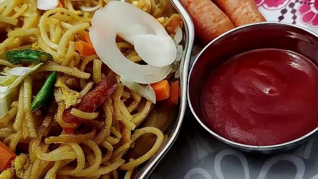 Chinese Egg Noodles Street Style Egg Noodles Egg Noodles Recipie In