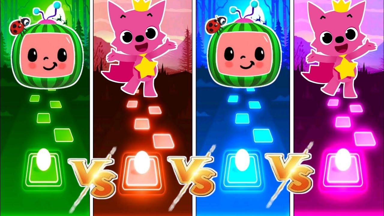 cocomelon - pinkfong - cocomelon 2 - pinkfong 2 - YouTube