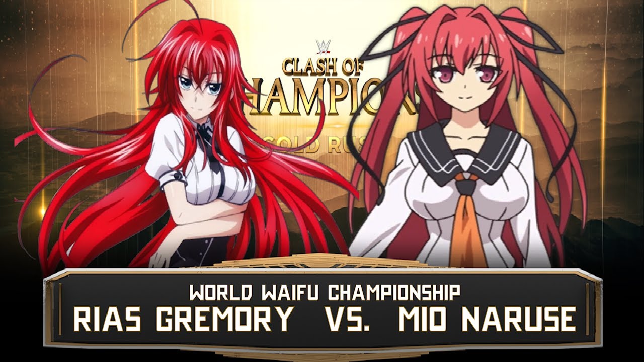 (WWE 2K22) World Waifu Division: 9/11/2022 - Rias vs. Mio - YouTube