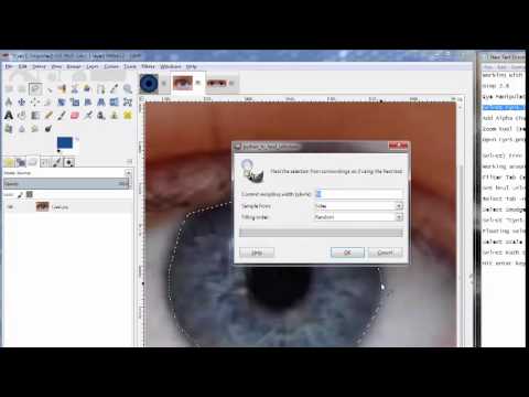 Eye 3 Part 3 How To Merge Images Gimp 2.8 - YouTube