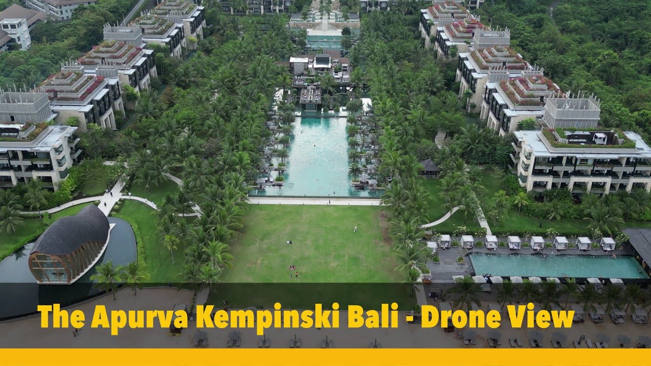 The Apurva Kempinski Bali | Drone View - YouTube