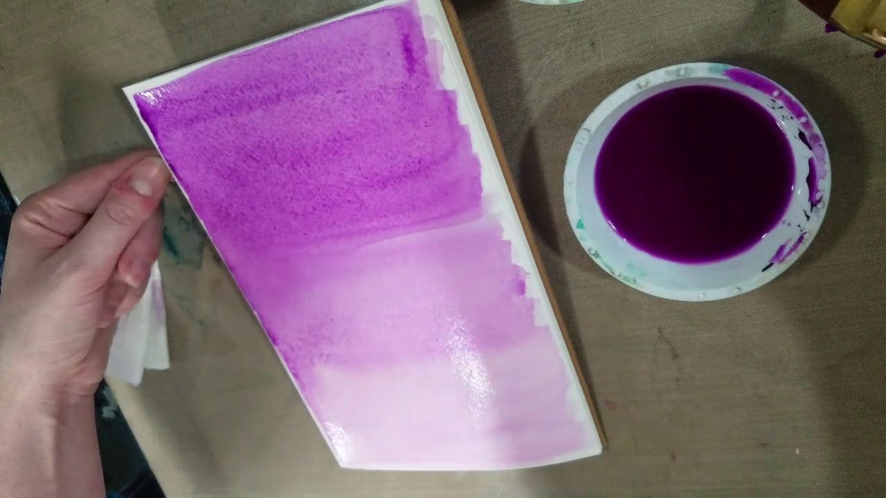 Graduated Wash (Two Ways) Tutorial - YouTube