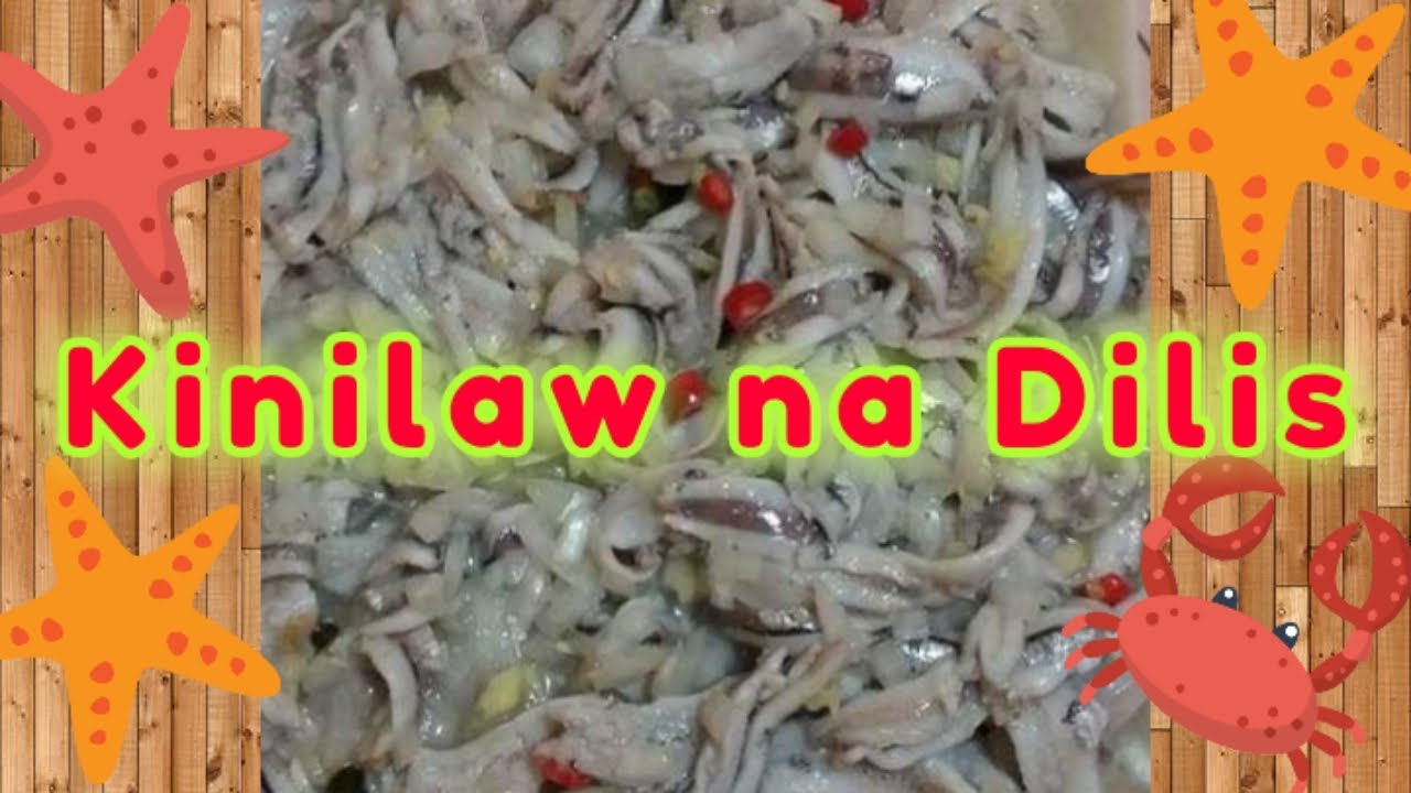 Kinilaw na Dilis / Filipino delicacy - YouTube