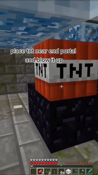 How to get end portal frames in survival (Minecraft) - YouTube