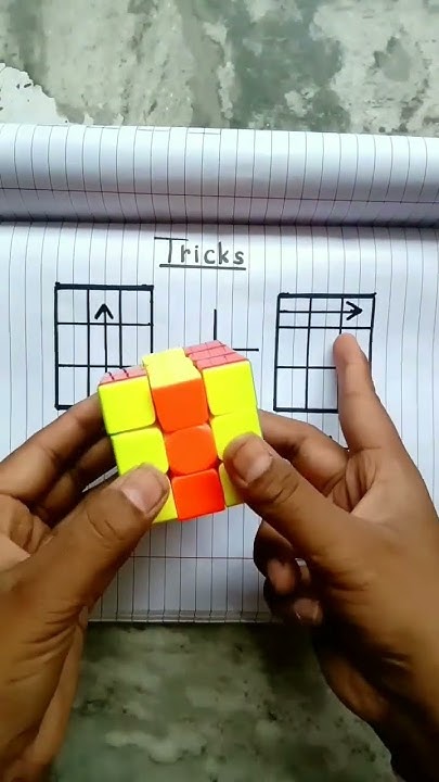 3 by 3 rubik%27s cube solve magic tricks #viral#easy - YouTube