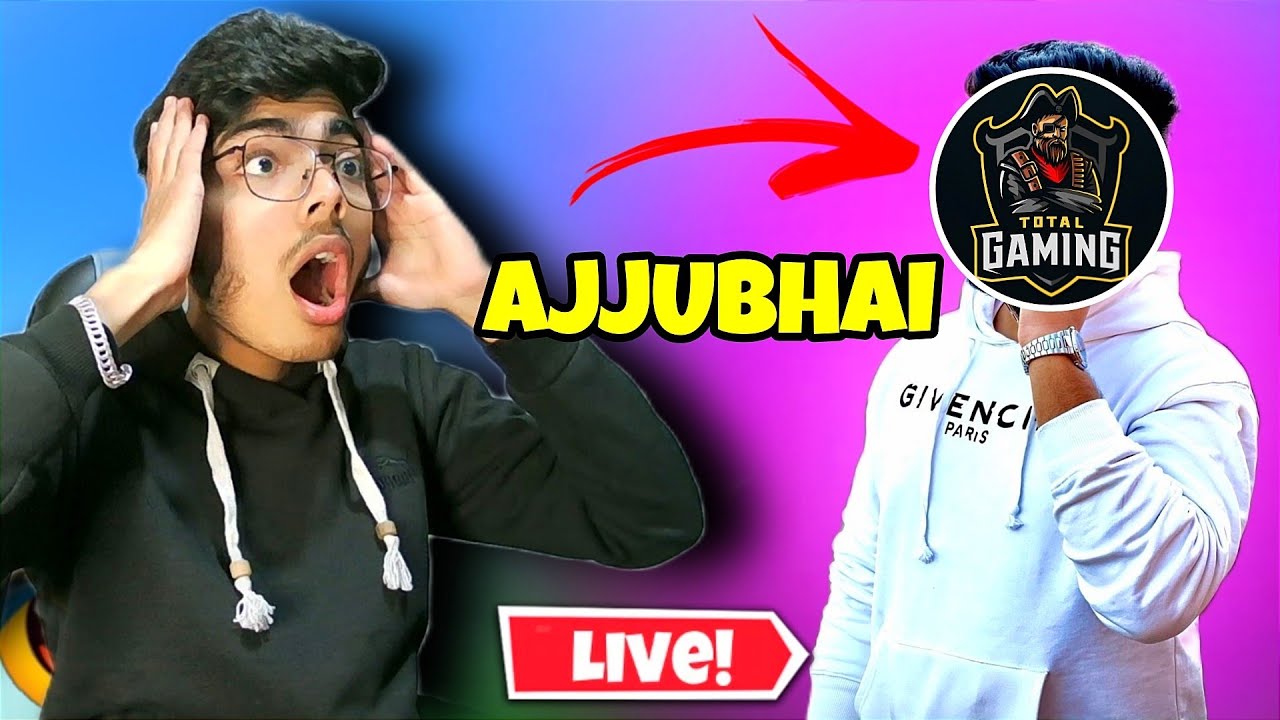 AJJUBHAI FACE REVEAL WITH PROOF || TOTAL GAMING FACE REVEAL || AJJUBHAI ...