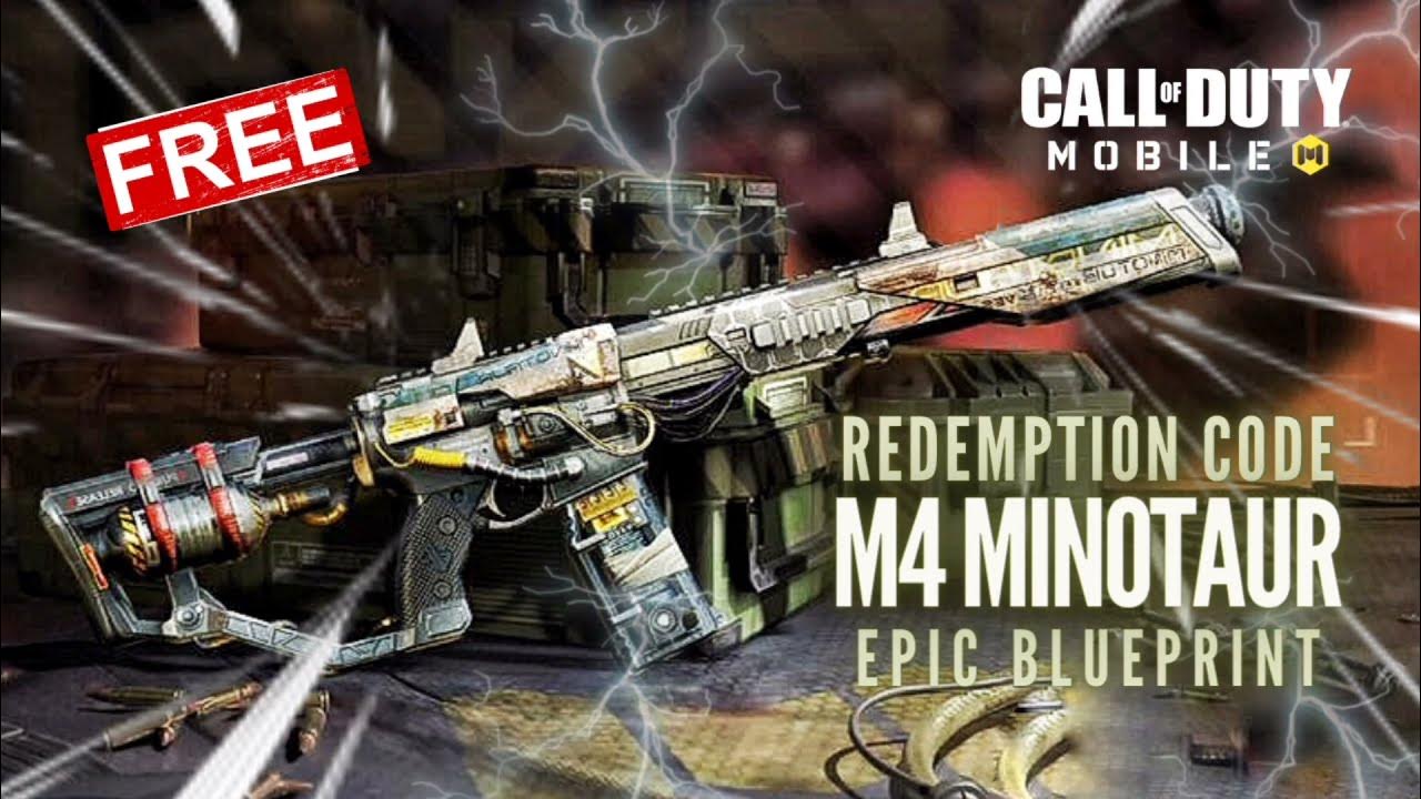 *FREE* M4 Minotaur - Epic Blueprint Call of Duty Mobile Season 2 - YouTube