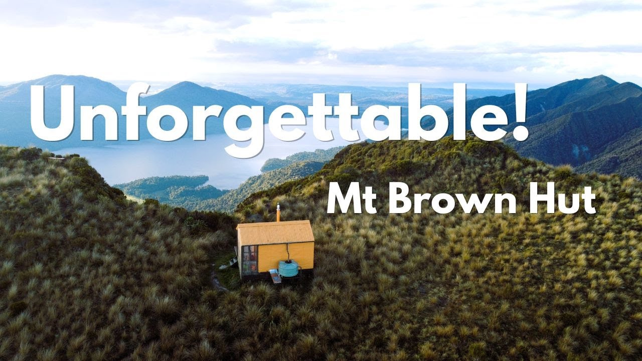 24 hours in the New Zealand Wilderness - Mt Brown Hut (part 2) - YouTube