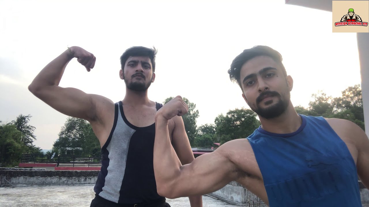 HOME WORKOUT-WED/SAT/KANGRA BODYBUILDERS-MISSION H.P FIT - YouTube