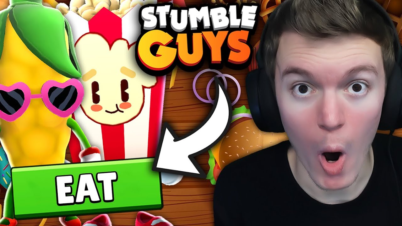 BUYING ALL NEW *FOOD* SKINS IN STUMBLE GUYS! - YouTube