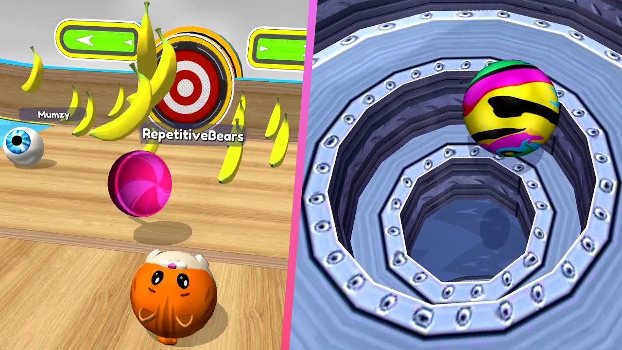 Going Balls Gaming Speedrun All Levels 3116 - YouTube