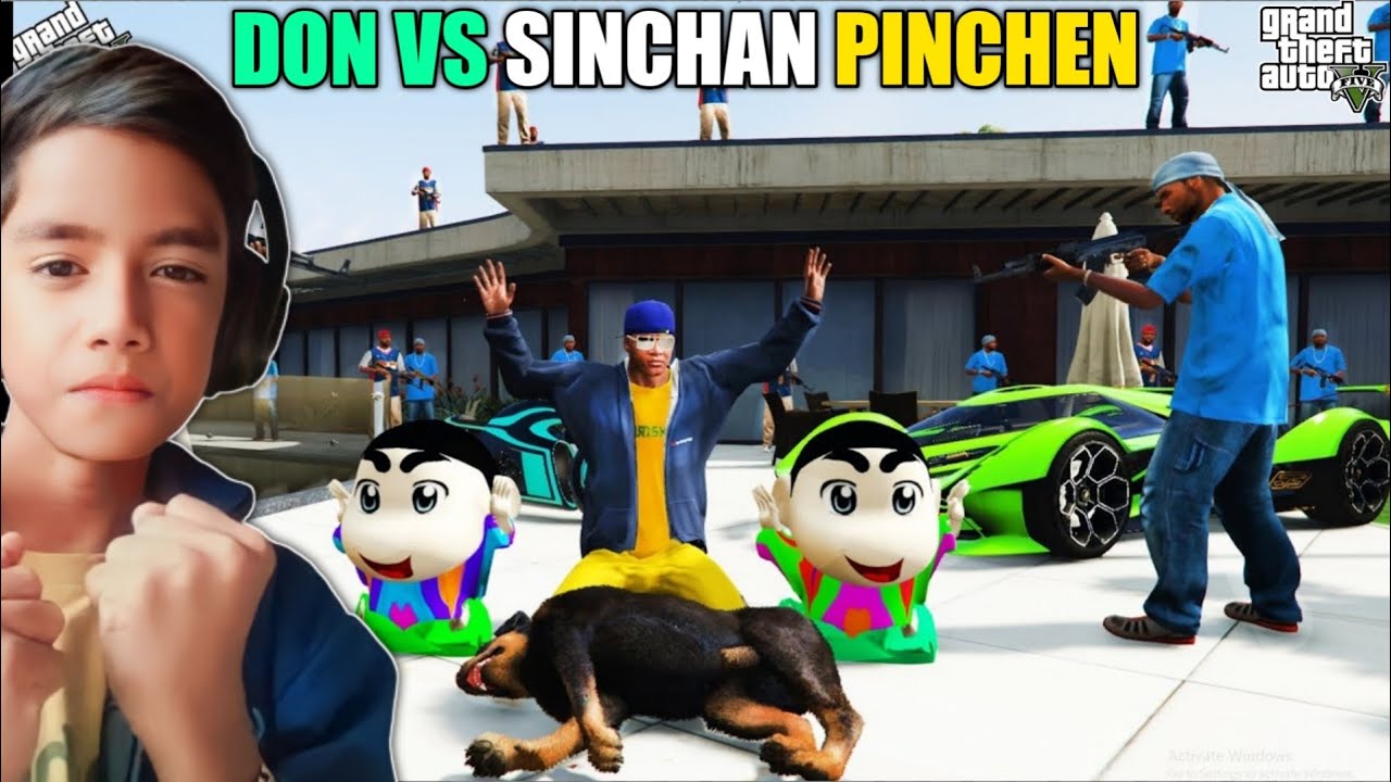 Shinchan & Pinchan Attacked By Don | sinchan pinchan and franklen fight ...