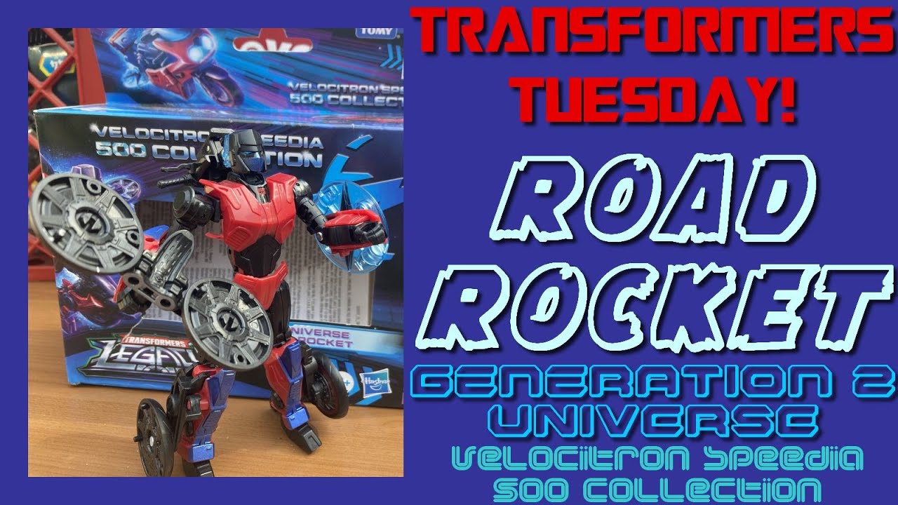 Transformers Tuesday! Road Rocket [G2 Universe/Velocitron Speedia 500 ...