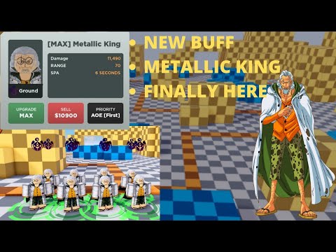 A New Buff Unit Metallic King | ASTD - YouTube