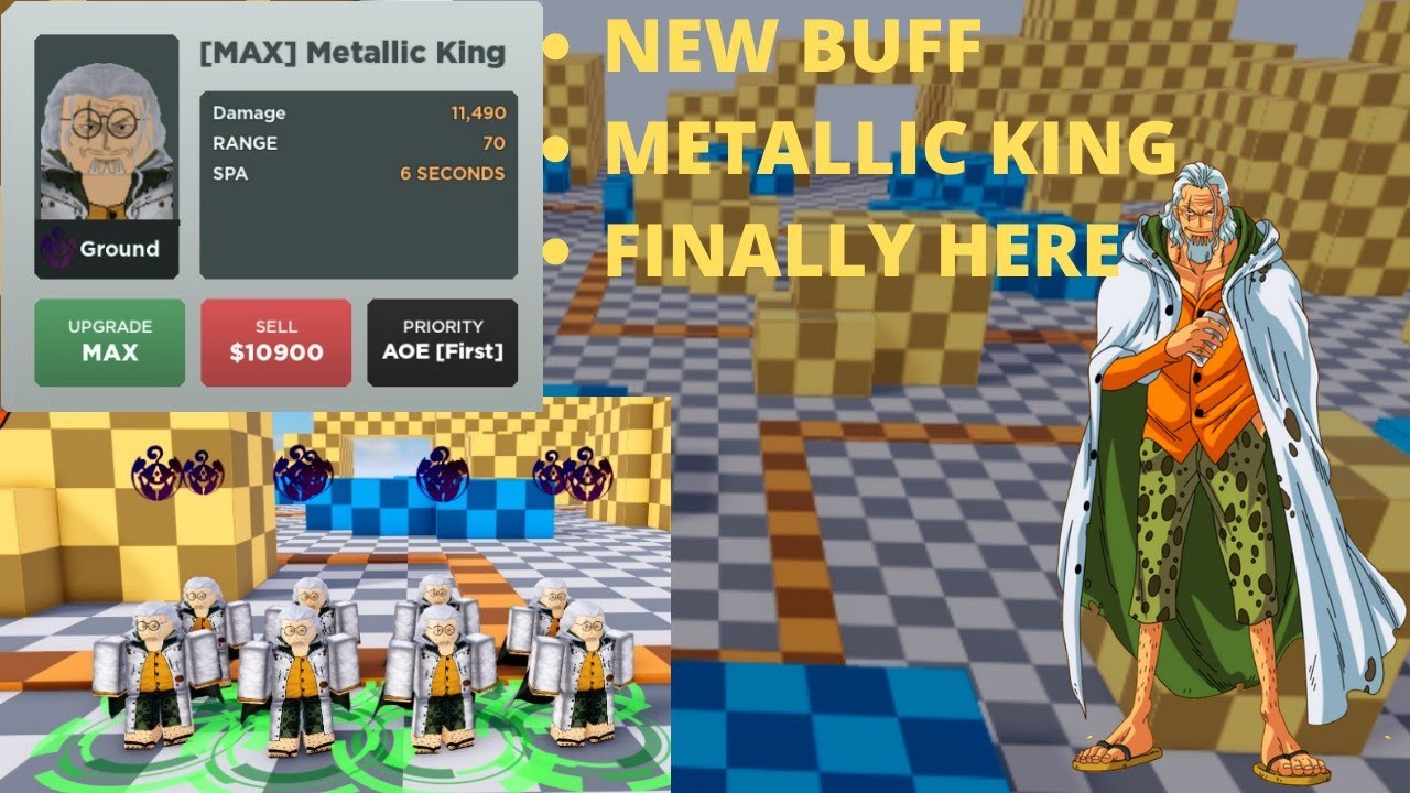 A New Buff Unit Metallic King | ASTD - YouTube