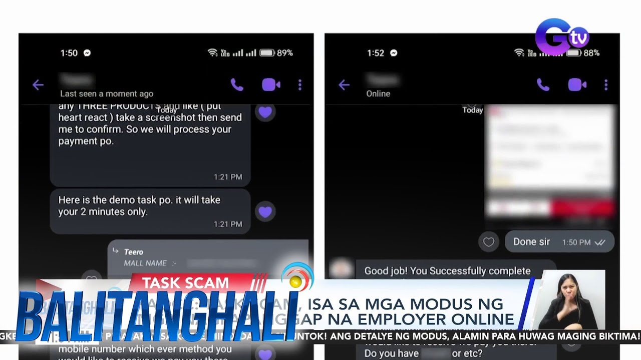 PAOCC - Task scam, isa sa mga modus ng mga nagpapanggap na employer ...
