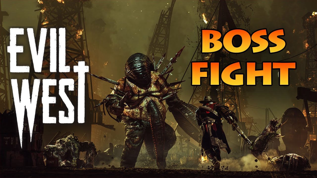 Evil West Boss Battle Kill That Thing 4K 60fps - YouTube