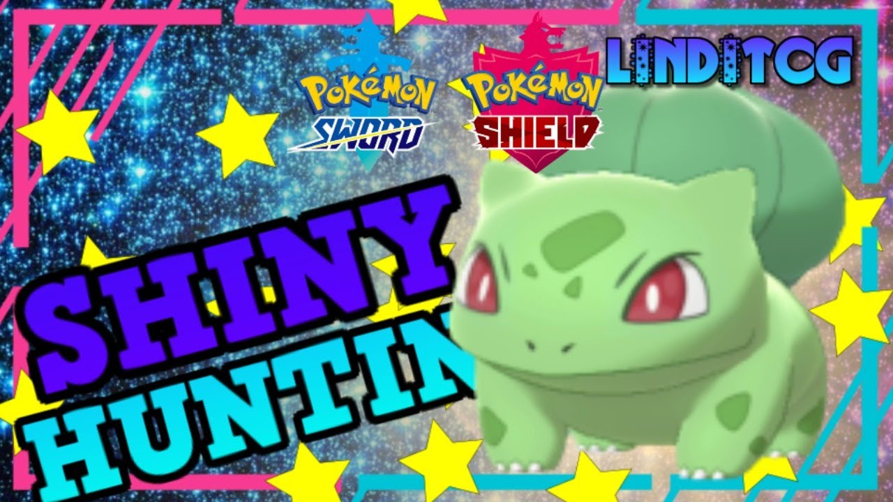 LIVE Pokemon Sword & Shield Shiny Hunting Bulbasaur! | Pokemon Hunting ...