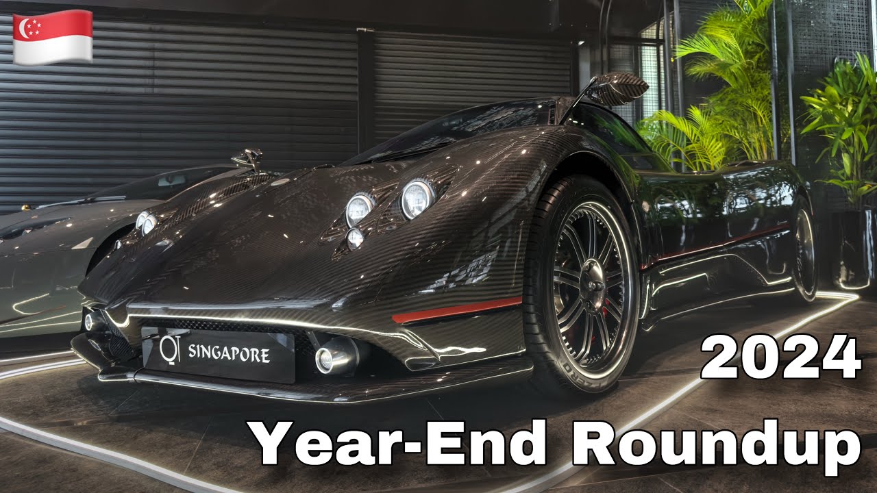 Carspotting in Singapore: 2024 Year-End Roundup - YouTube