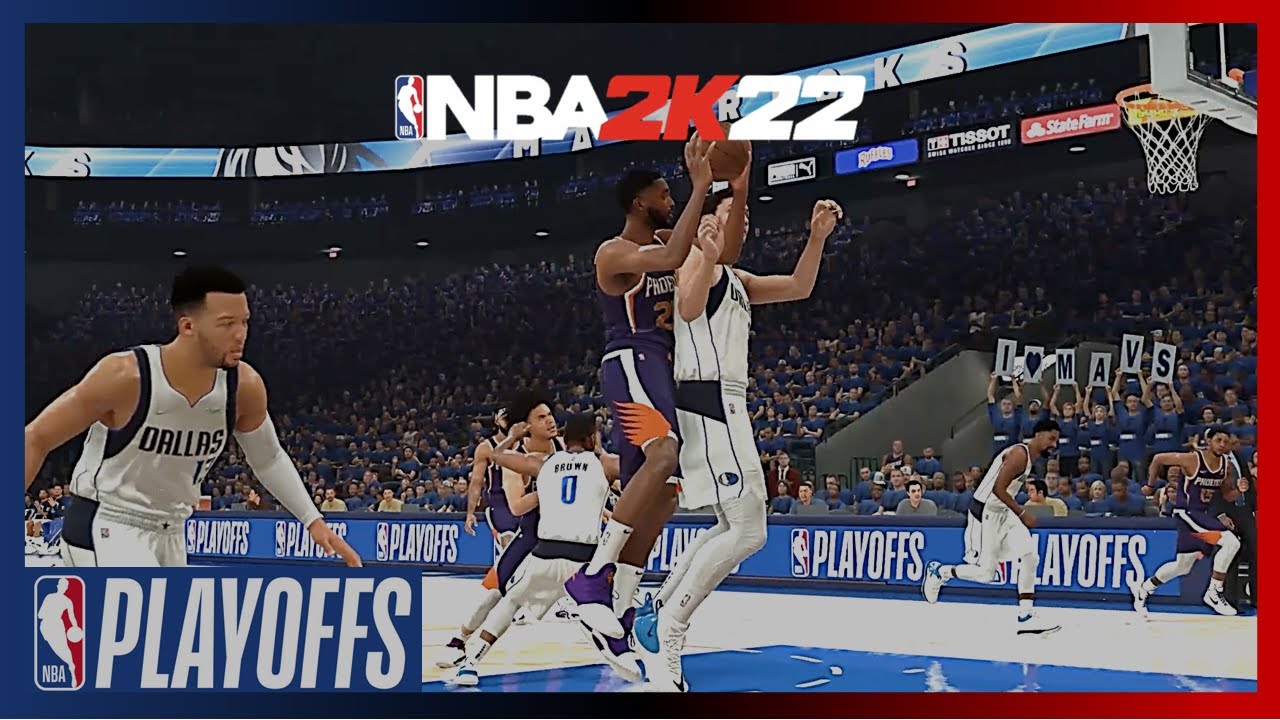 NBA 2K22 | SUNS vs MAVERICKS (homecourt) | 2022 NBA Playoffs - YouTube