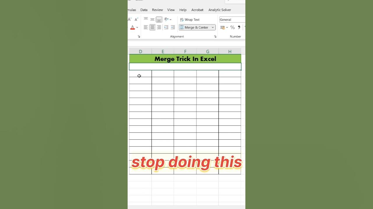merge trick in Excel #excel #music #onlinemarketing #exceltips #exceltricks #affiliatemarketing ...