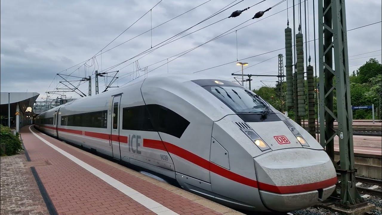 DB 412 039-9 (12-Teiliger ICE 4) - ICE 275 ️ Interlaken-Ost - Ausfahrt in Kassel-Wilhelmshöhe ...