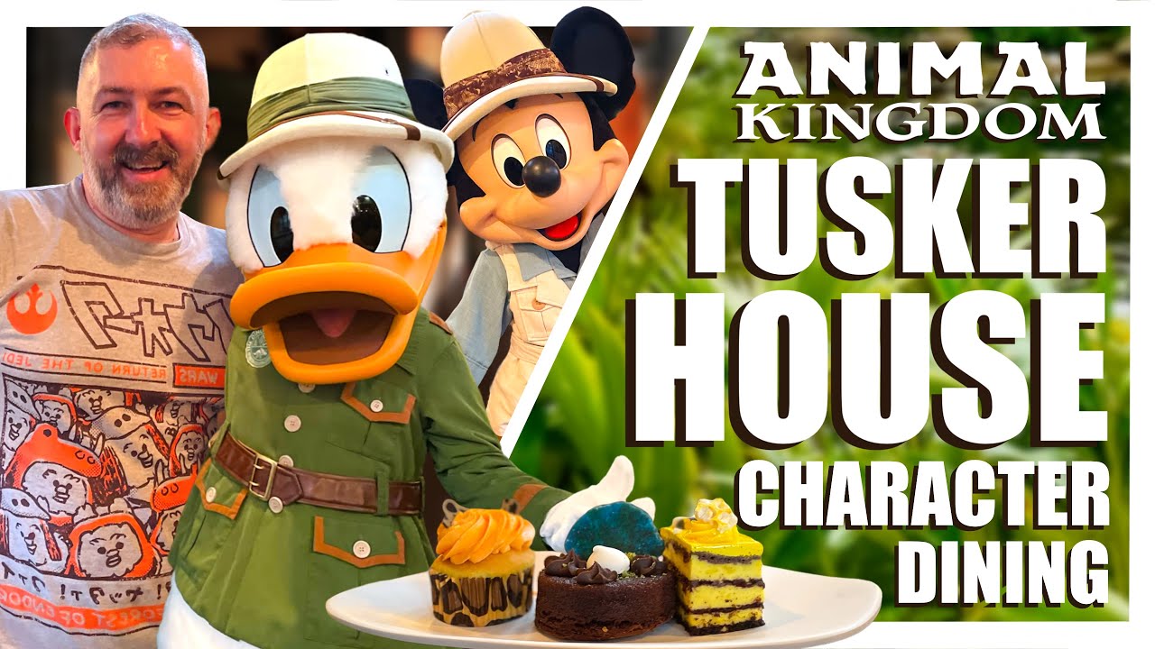 Disney World TUSKER HOUSE Character Dining Restaurant Review | Animal ...