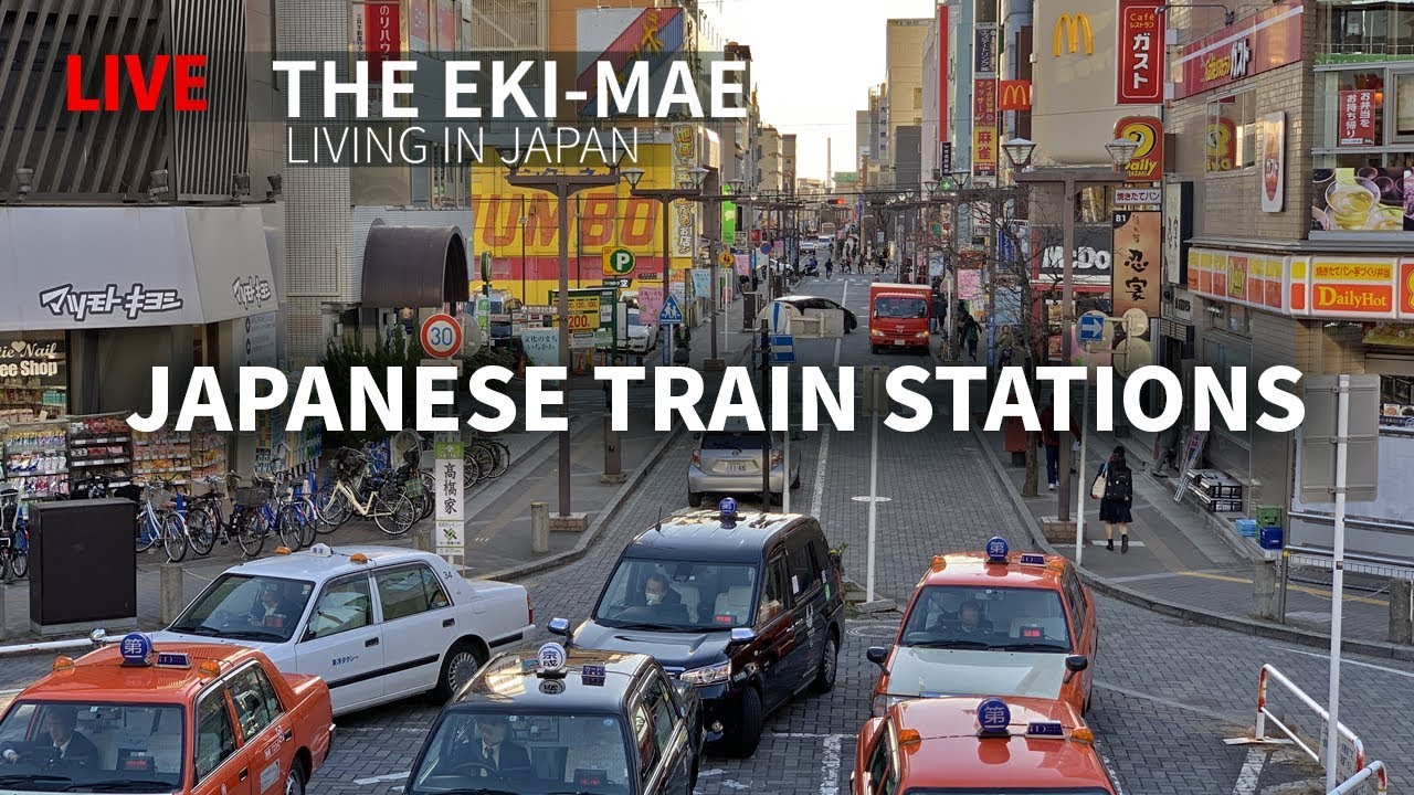 Japanese Train Stations | Eki-Mae Shopping and Dining Paradise! - YouTube