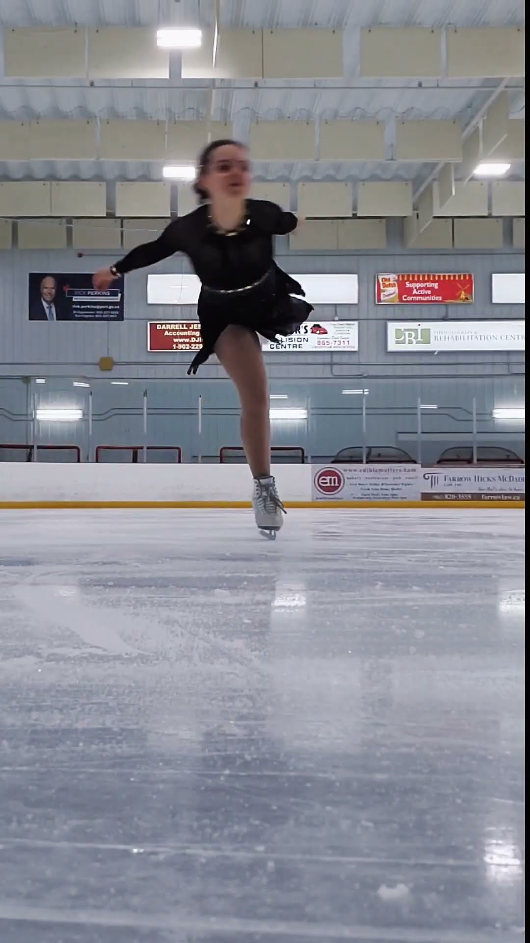 Figure skating transition! - YouTube