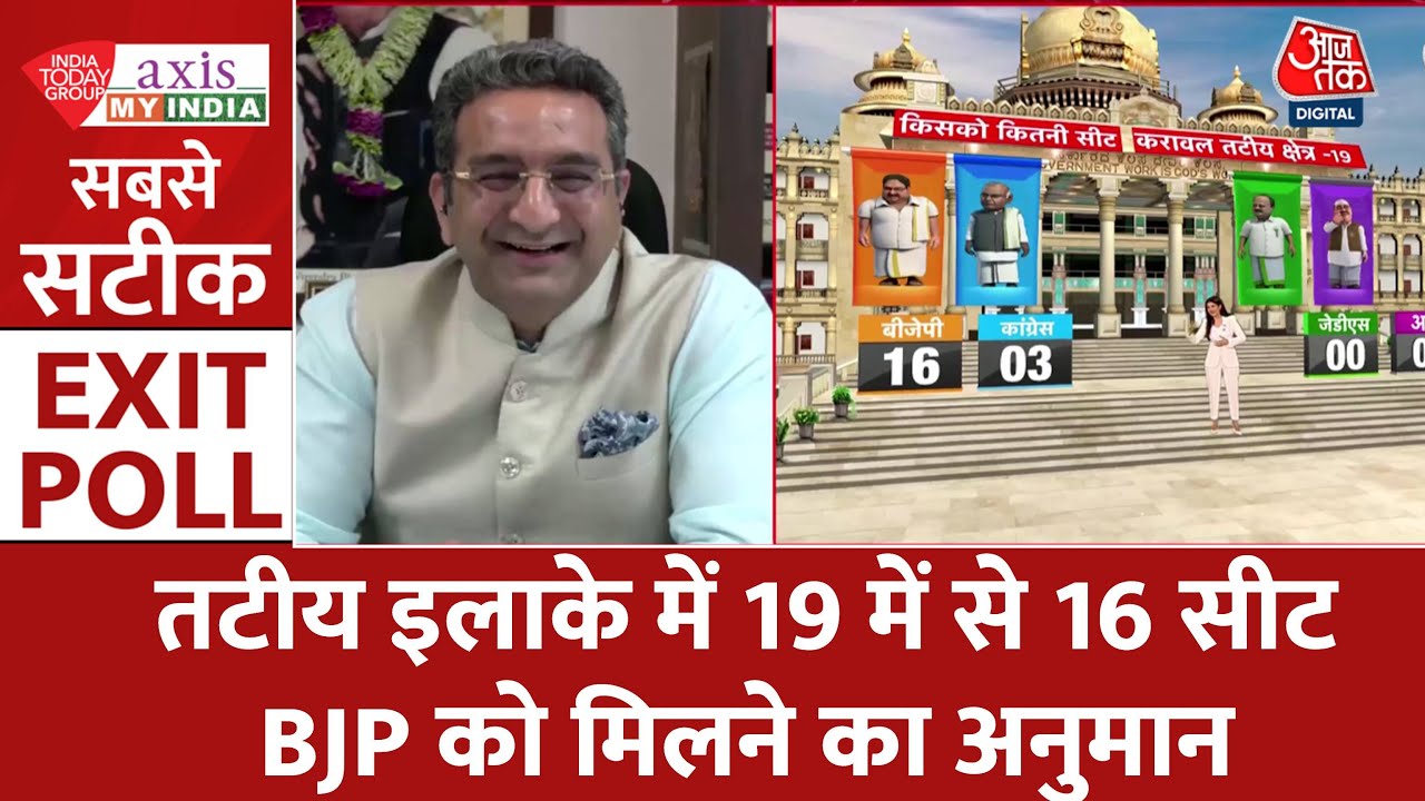 Karnataka EXIT POLL: कर्नाटक तटीय इलाके में BJP को 19 में से 16 सीट ...