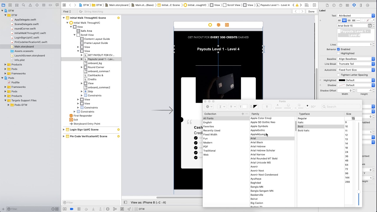 Font Family Display Issue Faced While Working In Xcode YouTube Font Family Display Issue Faced While Working In Xcode YouTube