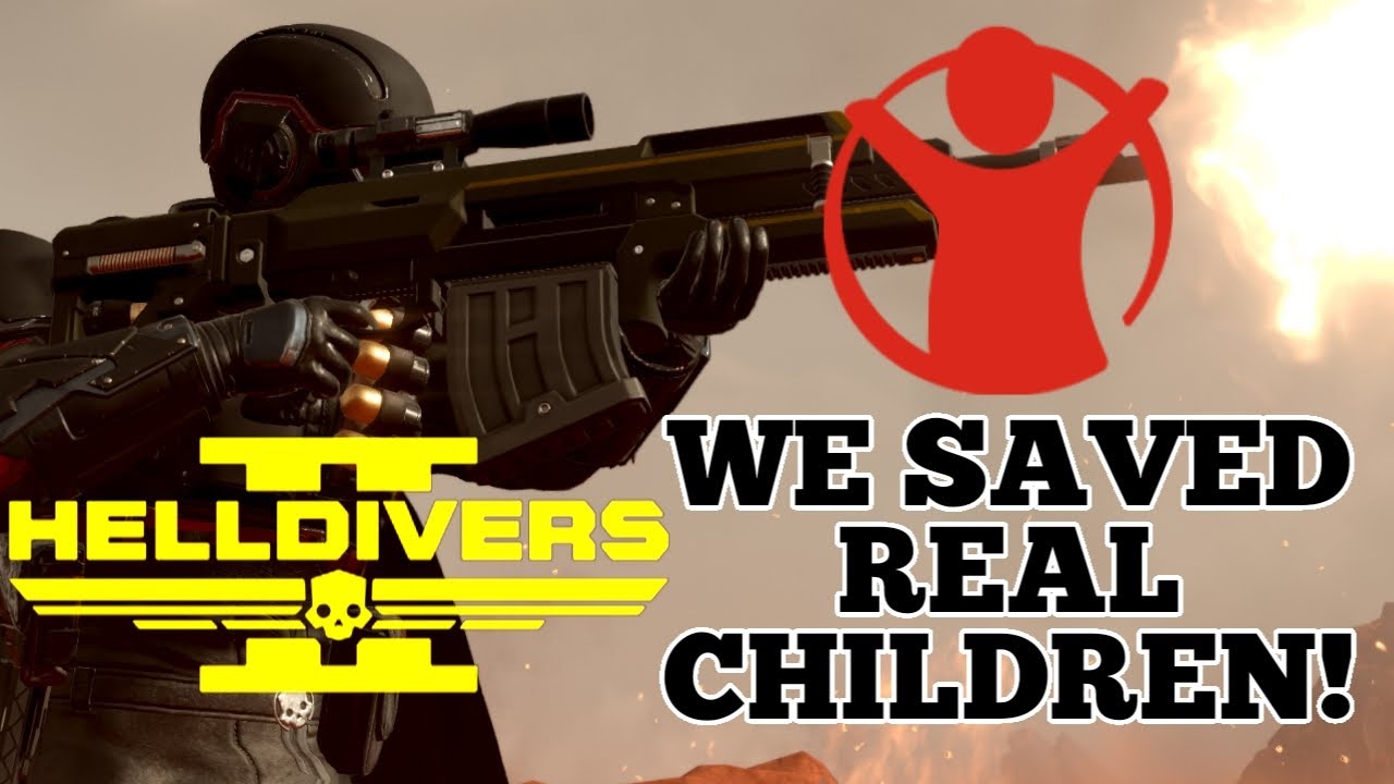 Helldivers Saved Real Children! - Helldivers 2 News - YouTube