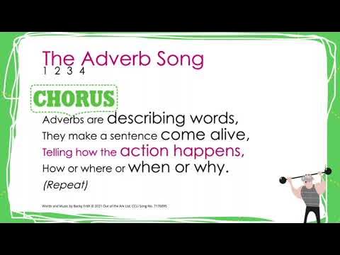 The Adverb Song | KS2 Curriculum Crunchers: English | Out Of The Ark ...