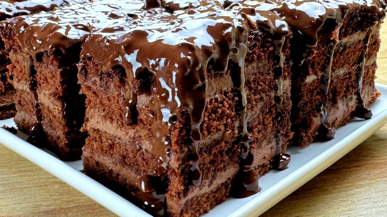 Simple Chocolate Cake recipe - Quick and Delicious! Easy Cake recipe to ...