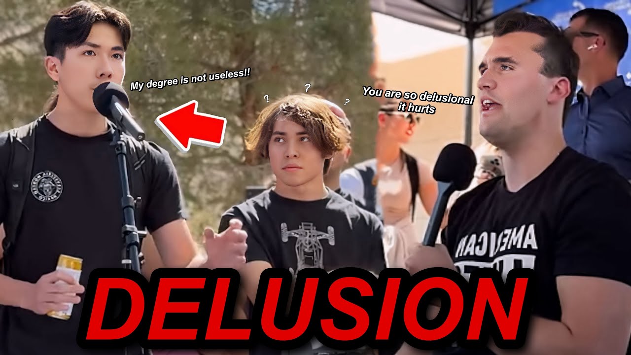 Extremely TRIGGERED Student Gets RUDE AWAKENING From Conservative - YouTube