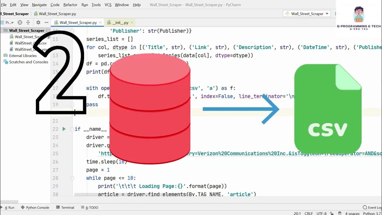 Part 3 Efficient Csv Data Appending With Python Pandas Youtube