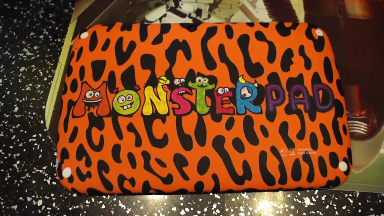 Самый лучший детский планшет Распаковка Monster Pad child's reaction to ...