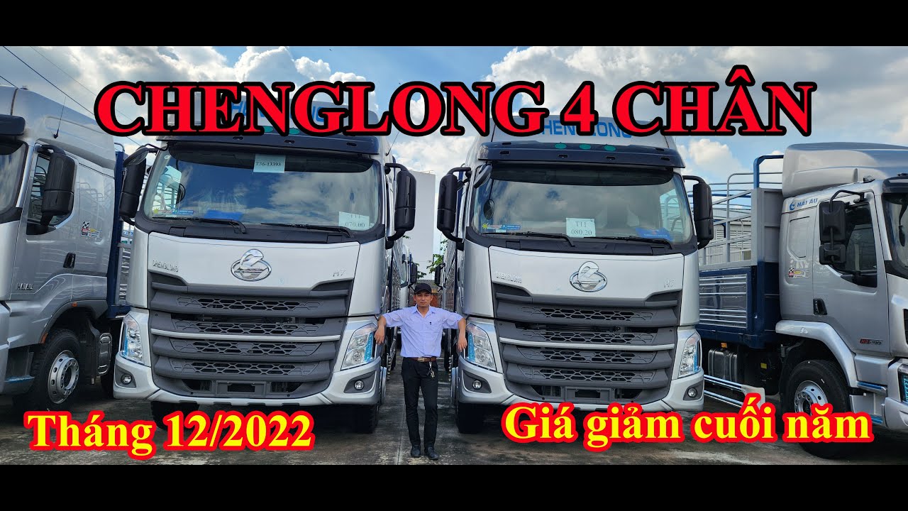 Chenglong 4 Chân - Xe Tải Chenglong 18 tấn 2 giường nằm Thùng 9m7 Đời ...
