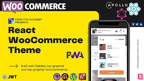 Advanced React WooCommerce Theme Development | GraphQL | Apollo | Yoast SEO | WordPress - YouTube