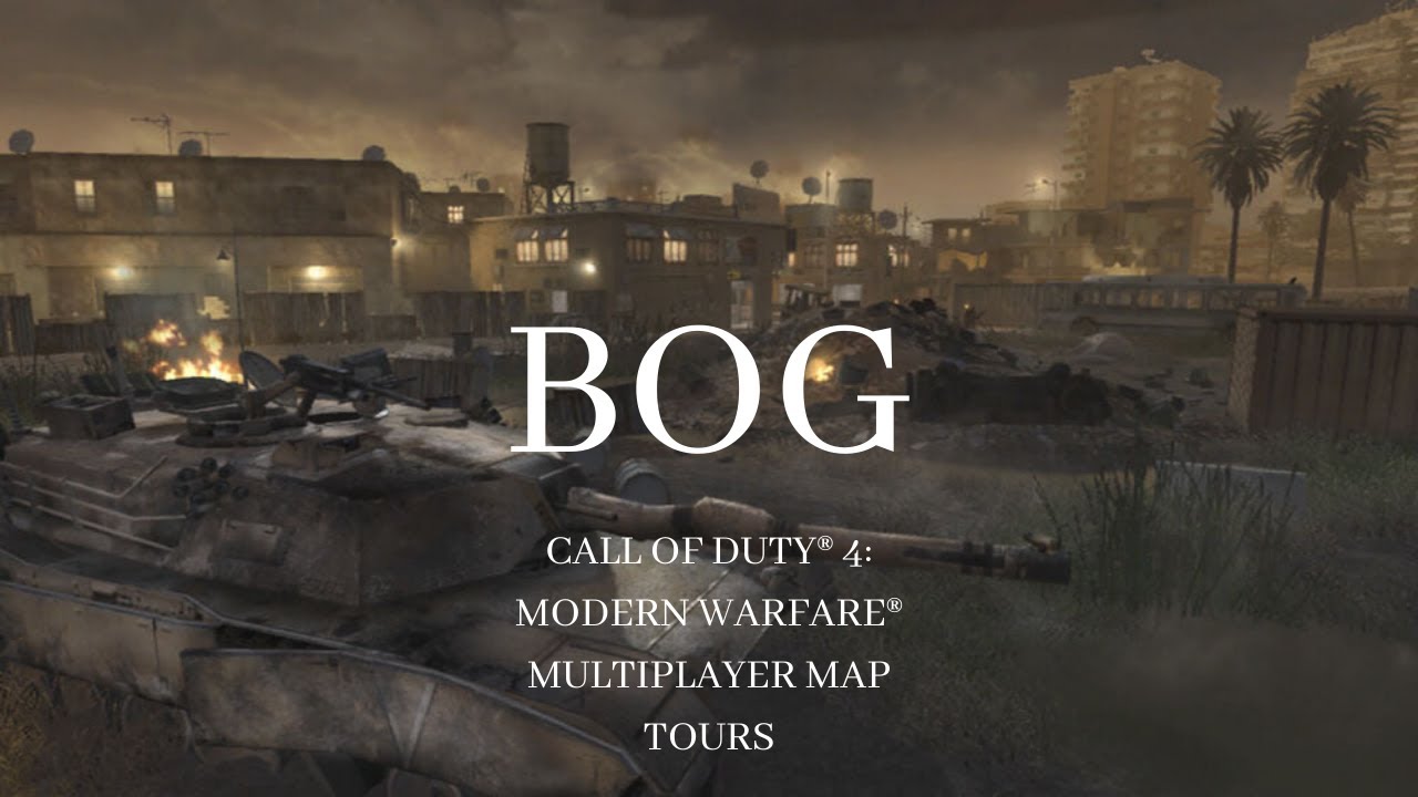 Call of Duty® 4: Modern Warfare Tour of Multiplayer Map Bog (Xbox 360 ...
