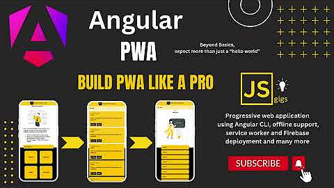 Angular PWA with Firebase Messaging: Build a sample Application from scratch (The Complete ...