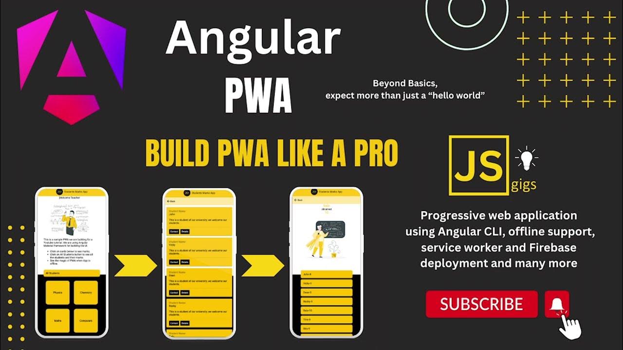Mastering Angular for Progressive Web Apps: A Step-by-Step Tutorial Series - YouTube