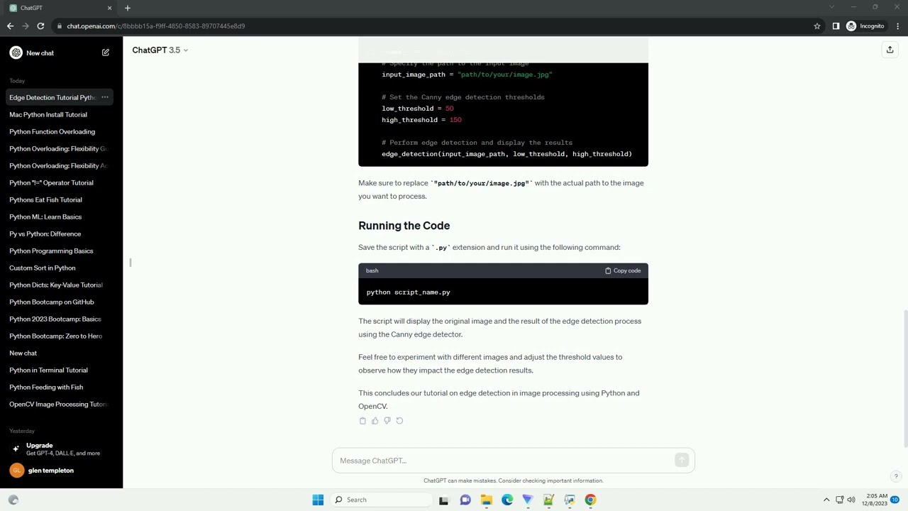 Edge Detection In Image Processing Python Code YouTube Edge Detection In Image Processing Python Code YouTube