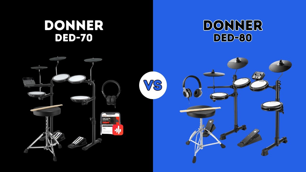 ⭐ DONNER DED-70 VS DONNER DED-80 ⭐ | COMPARISON - YouTube
